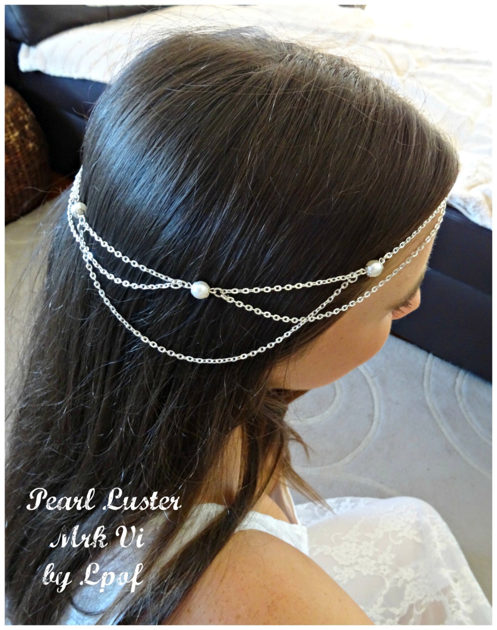 Bridal Headpiece Head Piece Head Jewelry Chain Headpiece Bridal ...