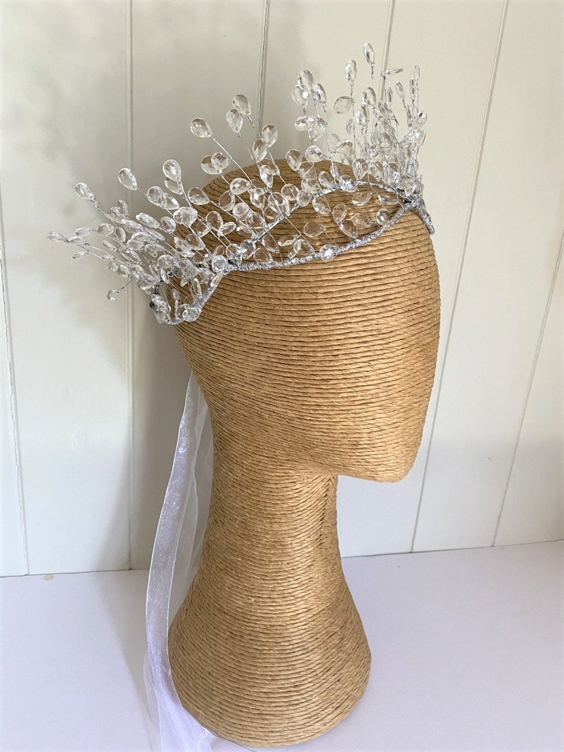 Ice Queen Crown Headpiece Headdress Cosplay Costume Headpiece Wreath ...