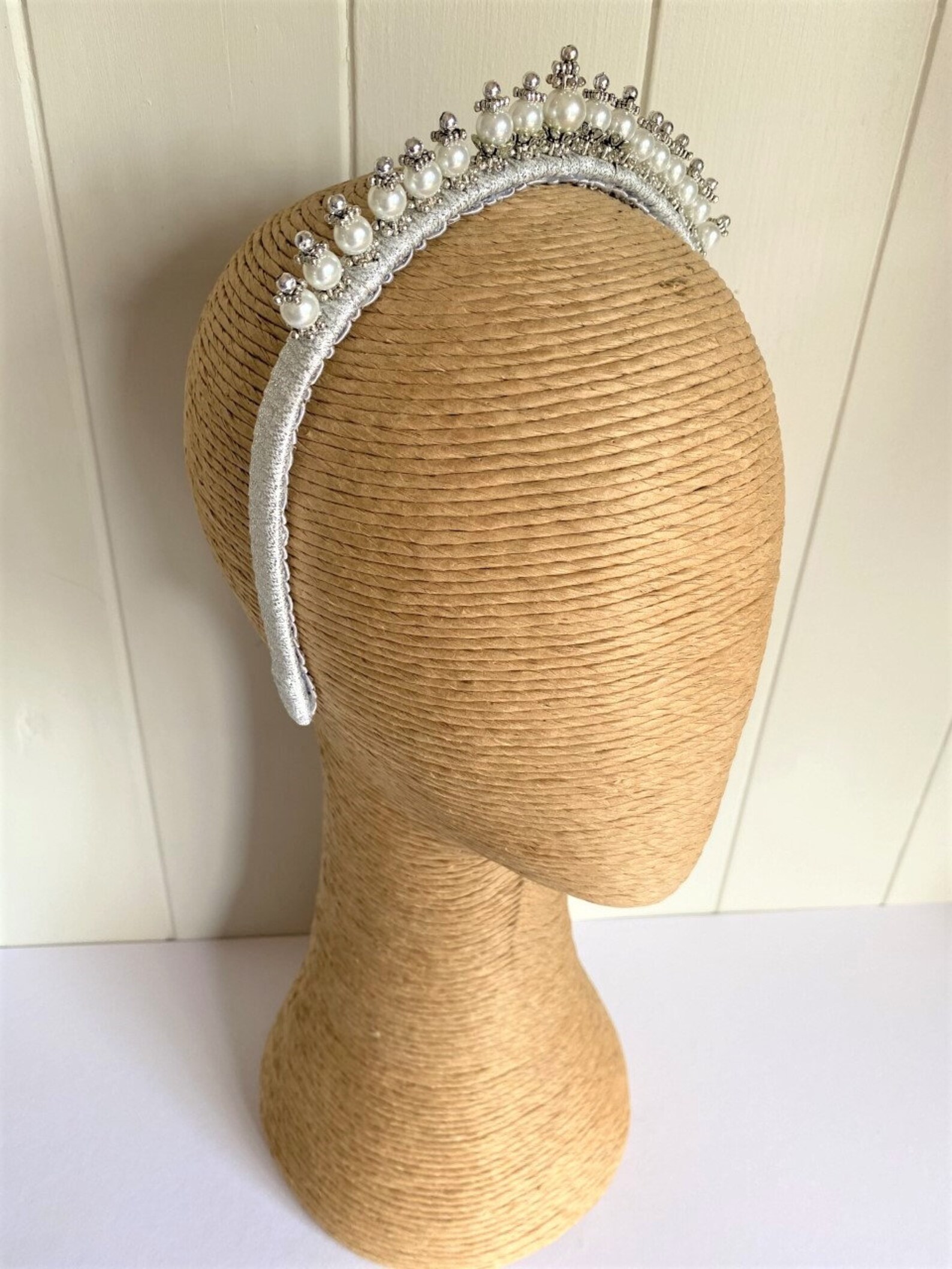 Headband Pearl Headband Race Day Headpiece Melbourne Cup - Etsy Italia