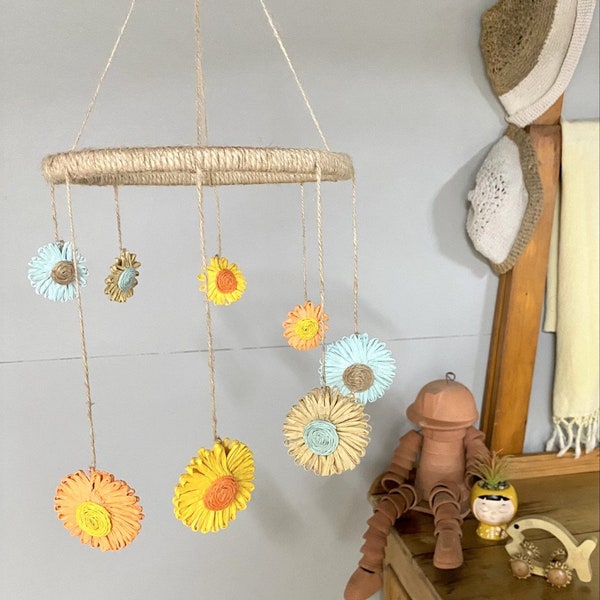 Flower Baby Mobile - Etsy