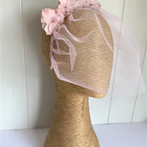 Blush Pink Hydrangea Headband Race Day Flower Crown Melbourne Cup ...