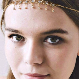 Hair Jewelry Headpiece Head Jewelry Bridal Headpiece Wedding Headpiece ...
