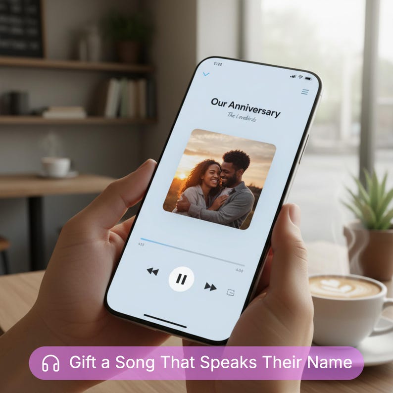 Custom Song Gift • Personalized Lyrics, Anniversary, Wedding (digital ...