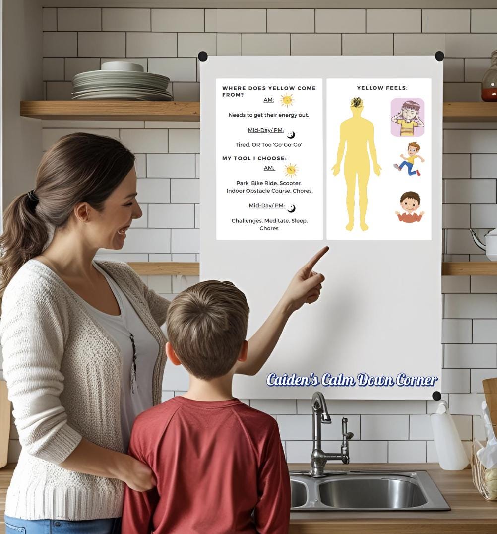 Behavioral Response Chart for Anxiety/irritability/overt Silliness - Etsy