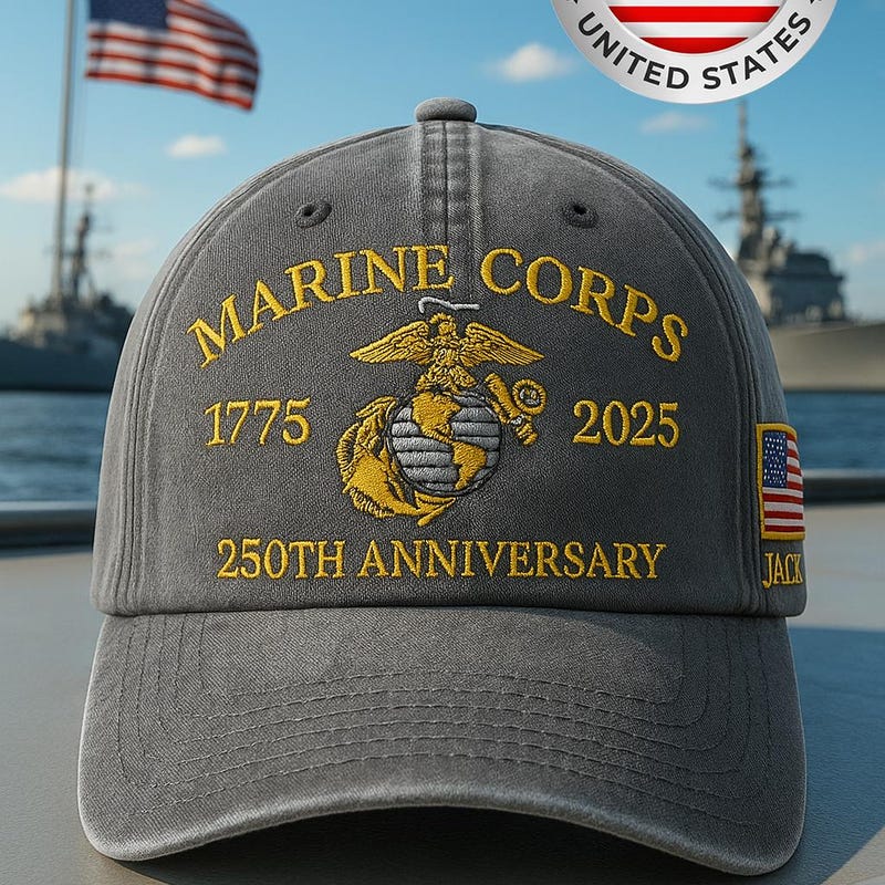 Usmc 250th Anniversary Hats - Etsy