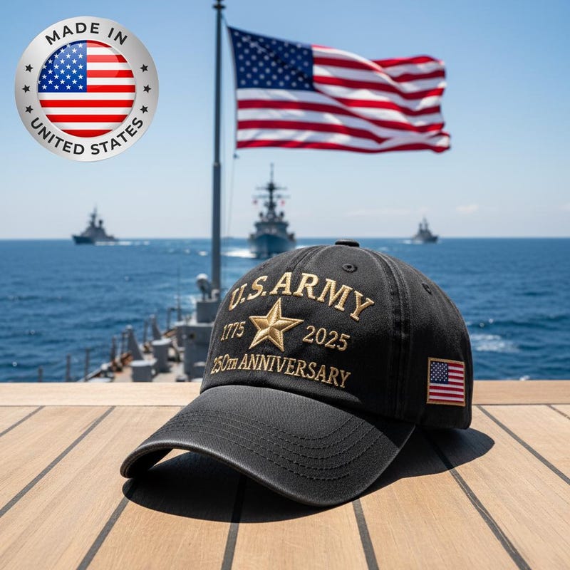 Us Army 250th Anniversary Hat - Etsy