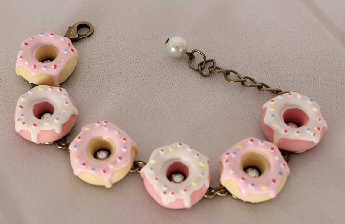 Sweet Doughnut Bracelet - Etsy