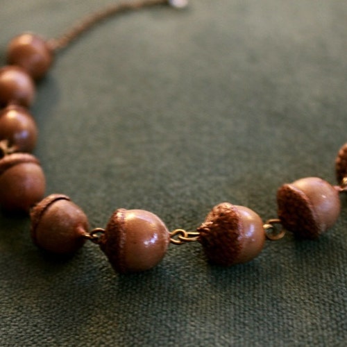 Acorn Bracelet Friendship Bracelet Fairytale Gift Outdoors - Etsy