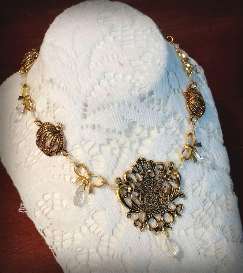 Made to Order: Royal Collar Necklace/belt - Etsy