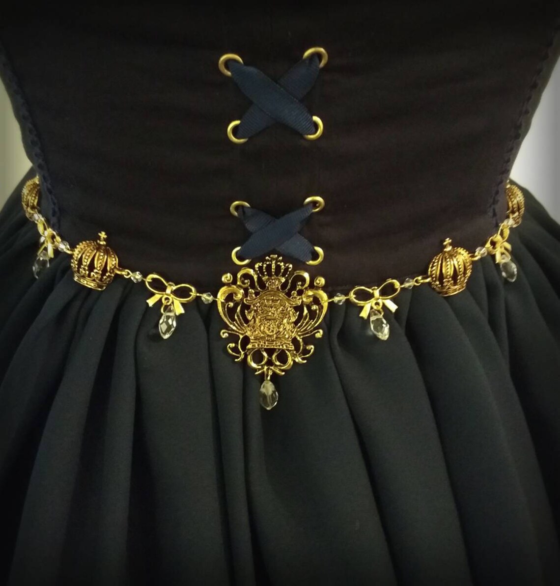 Made to Order: Royal Collar Necklace/belt - Etsy