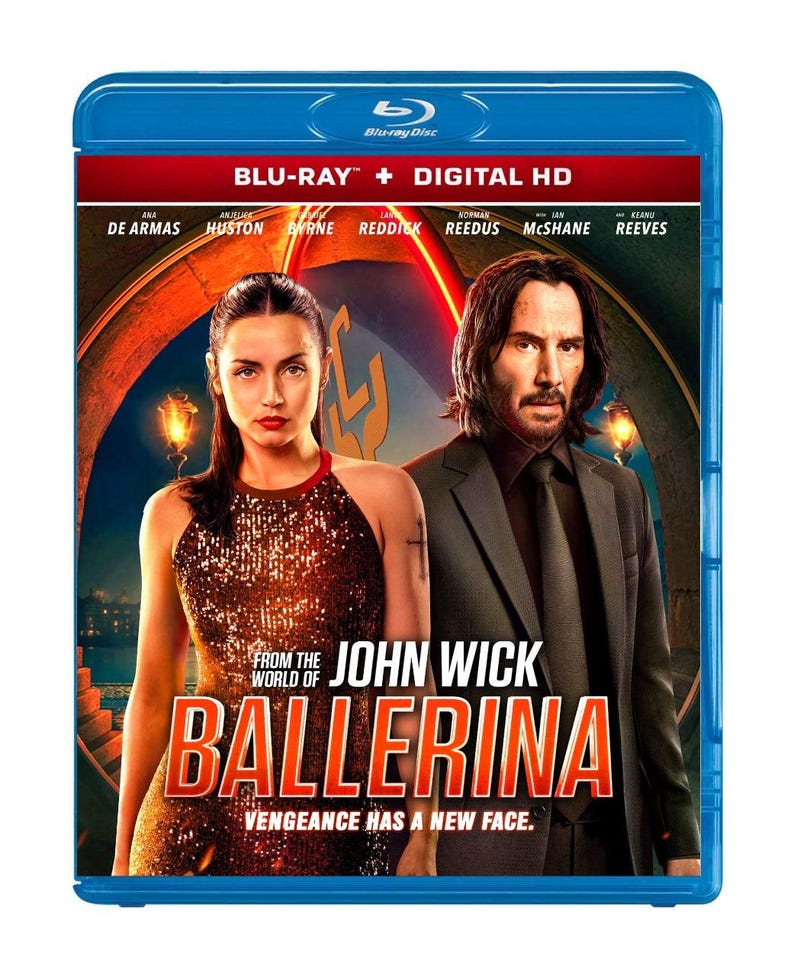Ballerina (blu-ray) | John Wick Franchise Movie | Action Thriller DVD Alternative | Movie ...