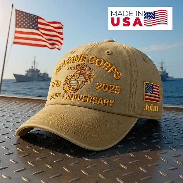 Usmc 250th Anniversary Hats - Etsy