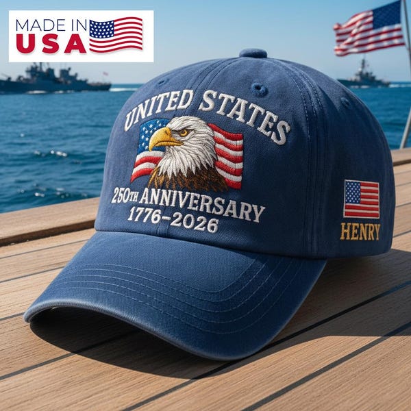 Usa 250 Trucker Hat - Etsy