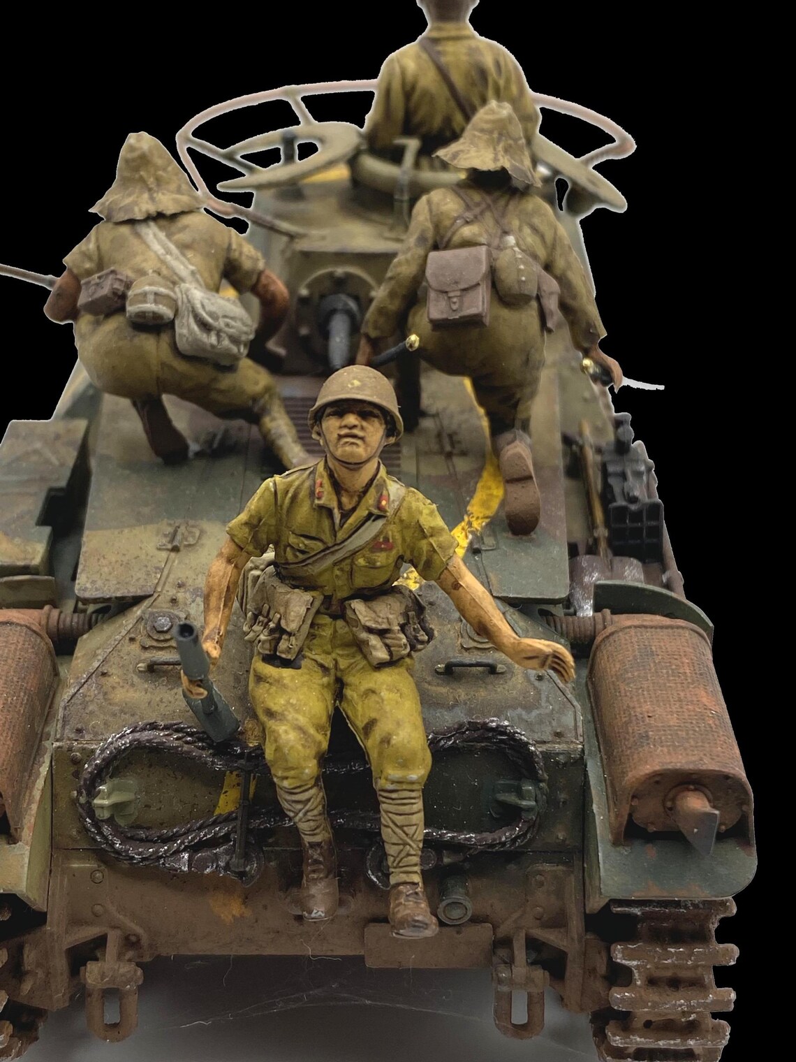 1/35 Scale Expertly Built and Painted WW2 Type 97 Chi-ha Tank and ...