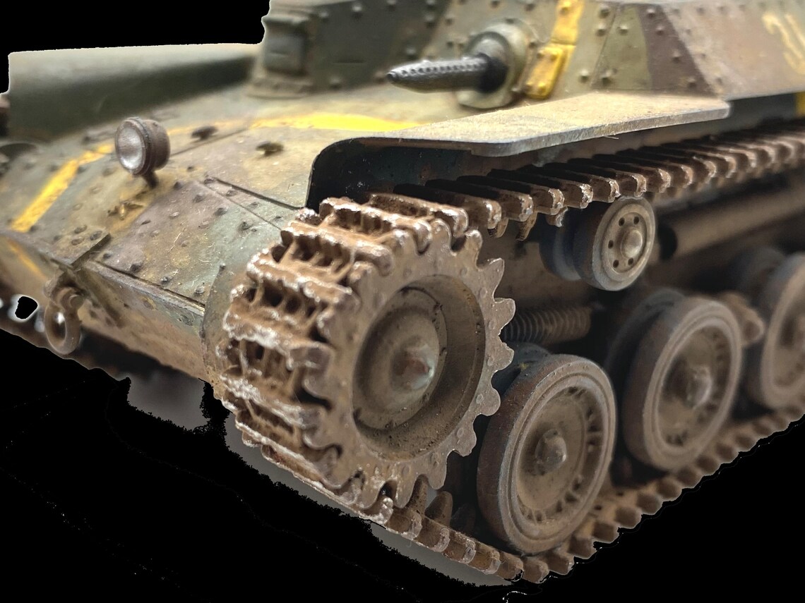 1/35 Scale Expertly Built and Painted WW2 Type 97 Chi-ha Tank and ...