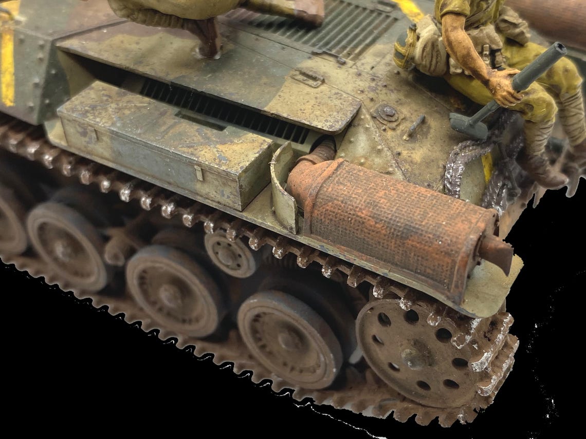 1/35 Scale Expertly Built and Painted WW2 Type 97 Chi-ha Tank and ...
