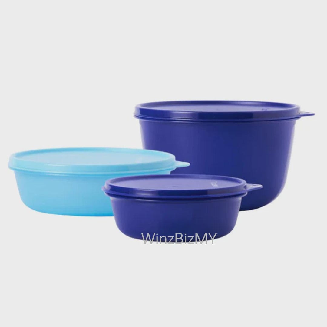 TUPPERWARE Modular Bowl (set of 3) 950ml, 1.4L & 1.9L - Etsy