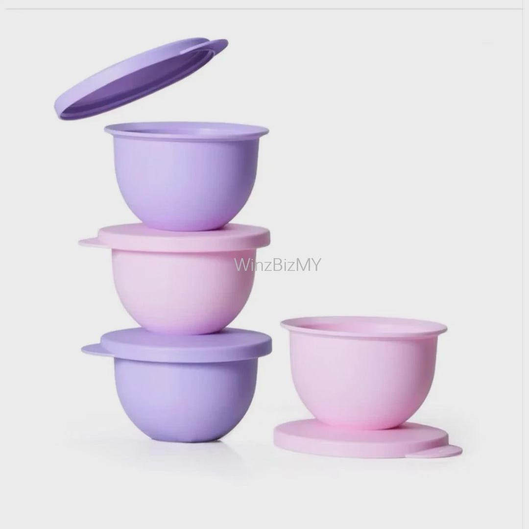 TUPPERWARE Expression Bowl Mini (set of 4) 200ml/ 6.7oz - Etsy