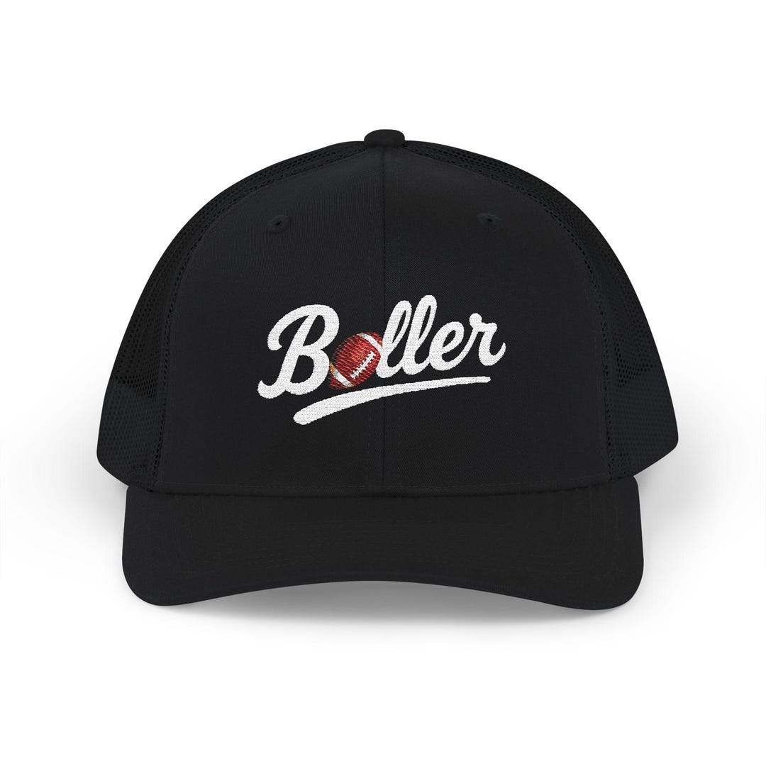Football Baller Snapback Trucker Cap - Perfect for Sports Fans, Casual ...