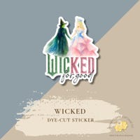 Wicked Elphaba and Glinda Popular Sticker License Plate Design - Etsy