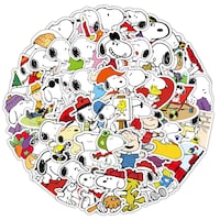 Charlie Brown & Peanuts Gang 12 Piece Set of Holographic Stickers - Etsy