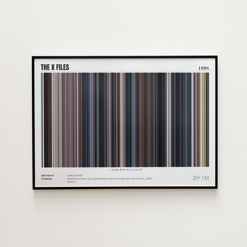 The X Files (film) Poster - Etsy Canada