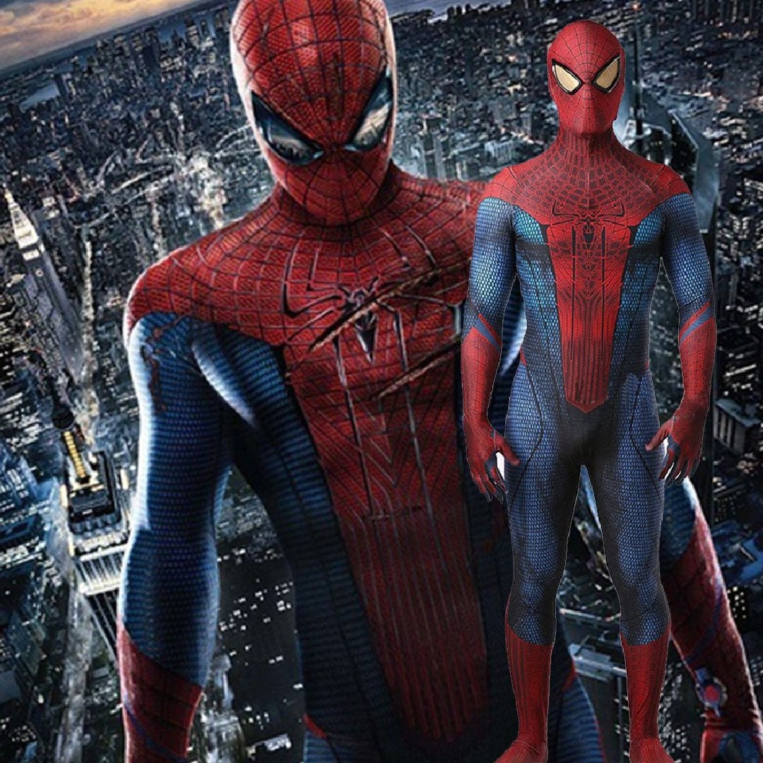 Spiderman TASM 1 Cosplay Yellow Lens Spiderman TASM 1 - Etsy