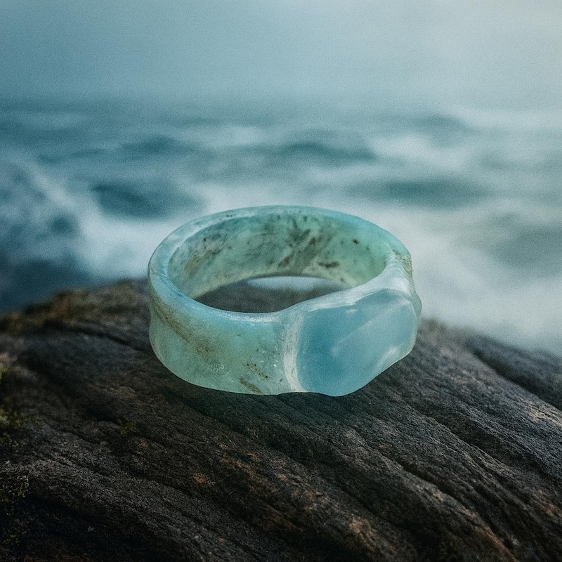 Fluorite Witchy Ring - Etsy