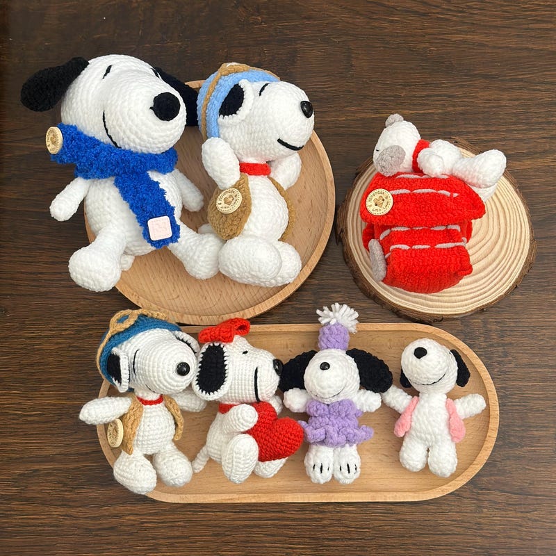 Snoopy Key Ring Charm - Etsy