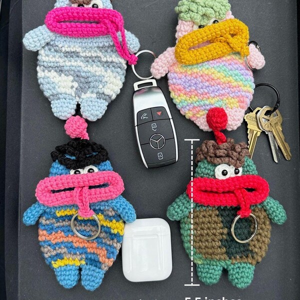 Crochet Key Case - Etsy