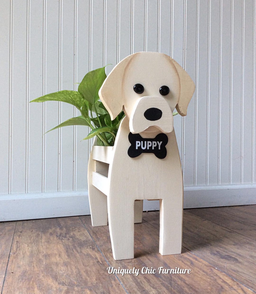 Labrador Retriever Dog Planter, Dog Lover, Gift, Wood, Birthday ...