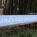Sandy Toes and Salty Kisses Sign~ 5 Feet LONG ~CUSTOM Colors~beach Sign ...