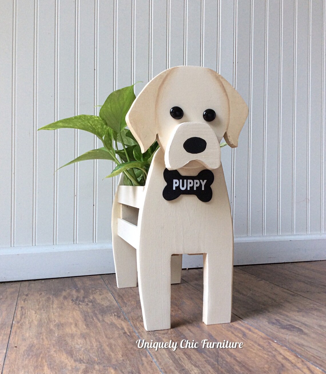 Dog Planter Mixed Breed Dog Lover Gift Wood Birthday - Etsy