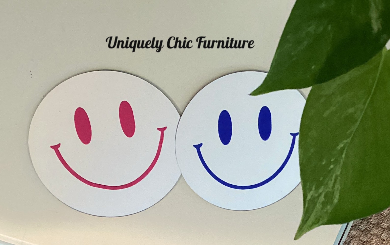 Smiley Face Mirror Happy Face Mirror Good Vibes Retro - Etsy