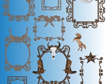 Cowboy Border Clip Art