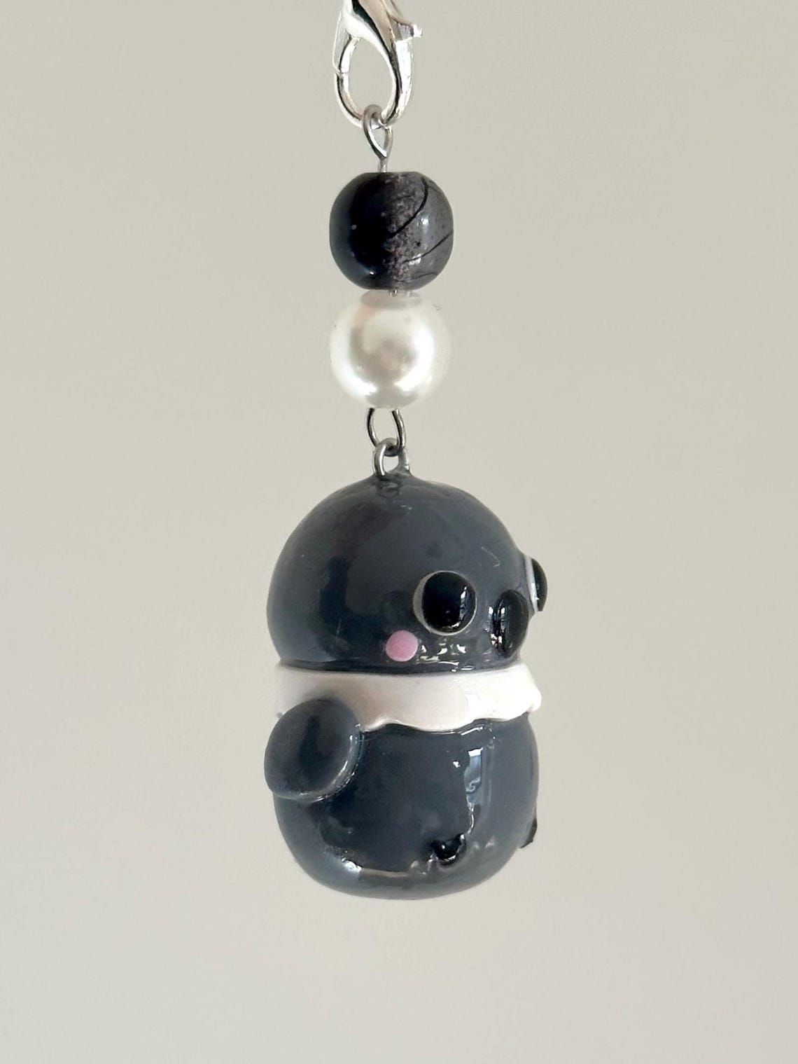 Love and Deepspace Sylus Grumpy Crow Charm: Polymer Clay Phone Charm - Etsy