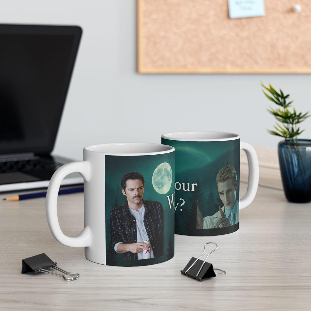 Twilight Vampire Mug | Aesthetic Coffee Cup With Characters | Gift for ...