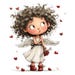 20 Cupid Valentine Clipart – Cute Watercolor Love Angel Pngs (digital ...