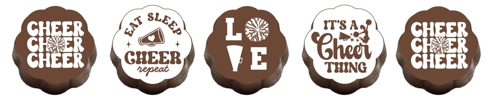 It's a Cheer Thing - Cheerleader Chocolate Covered Caramels - Etsy