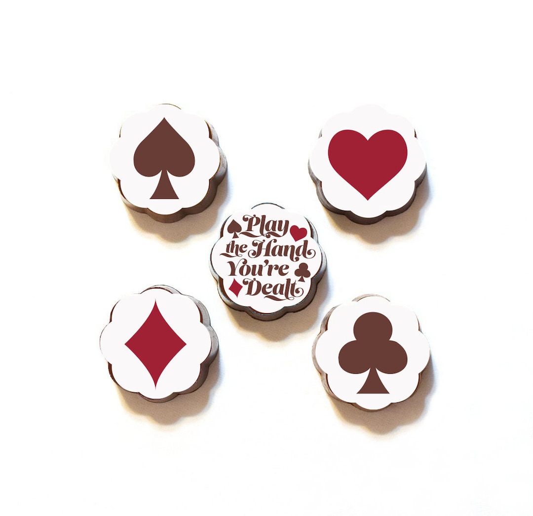 PLAY the HAND You’re DEALT - Playing Cards - Chocolate Covered Caramels ...