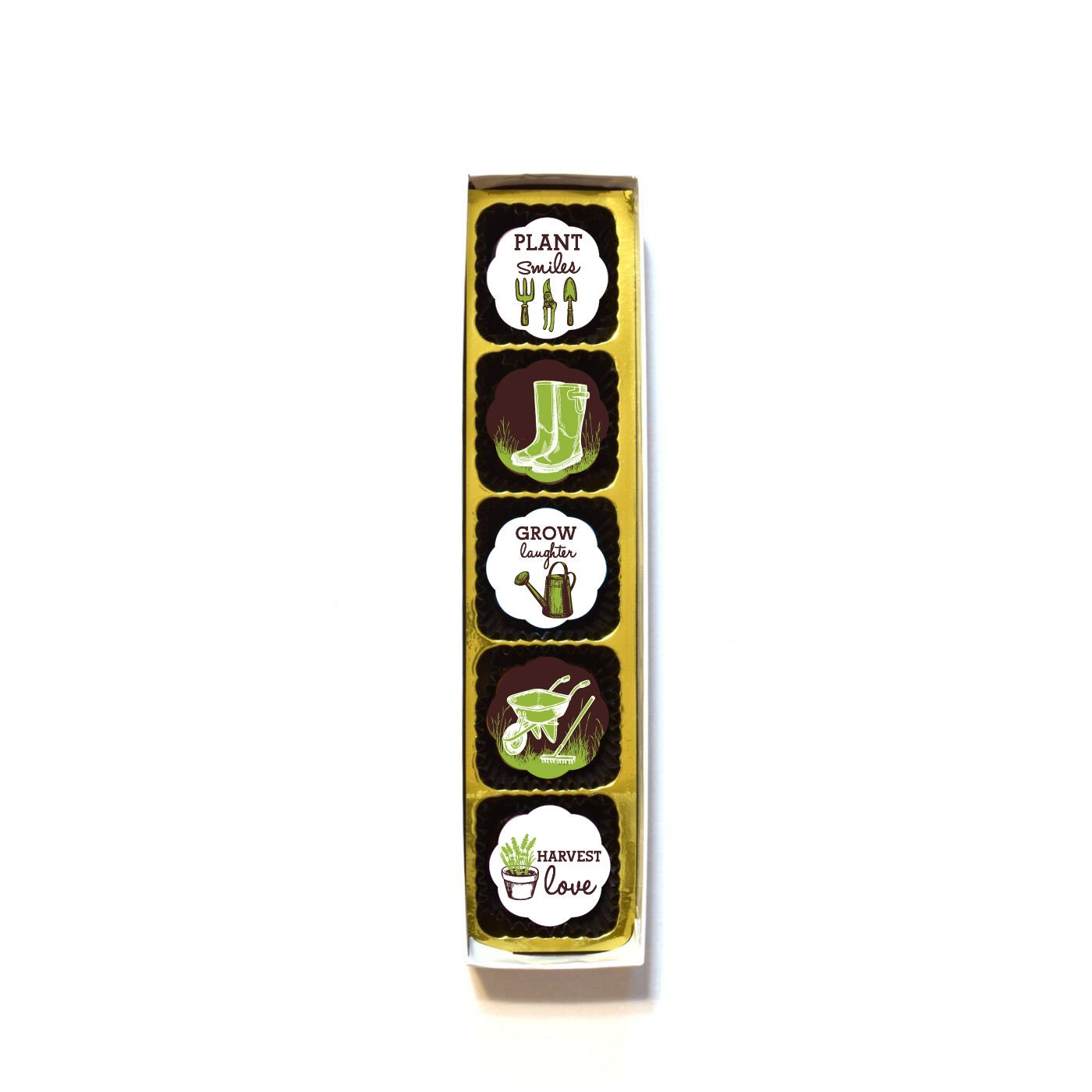 GARDENING CHOCOLATES | Gardener Green Thumb Garden Chocolate Covered ...
