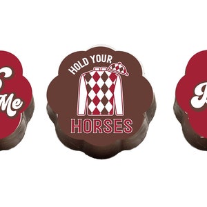 Kentucky Derby Chocolates - Chocolate Covered Caramels - Etsy