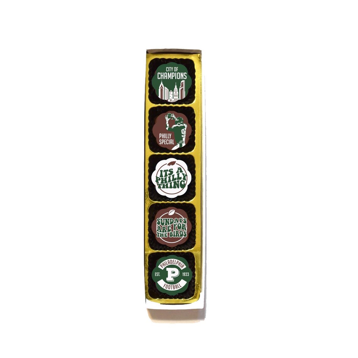 Philadelphia Football Fan Club Chocolate Covered Caramels - Etsy UK