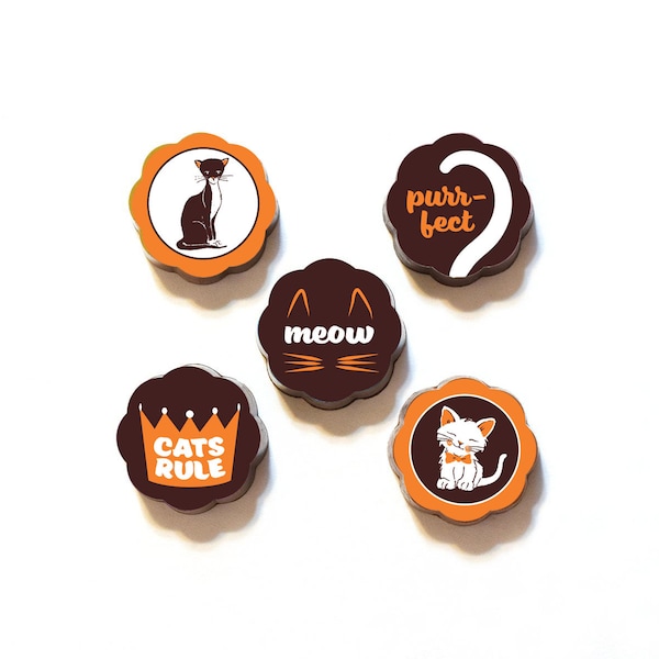 Cat Shaped Chocolate - Etsy UK