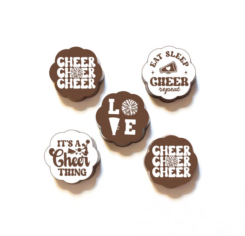 It's a Cheer Thing - Cheerleader Chocolate Covered Caramels - Etsy