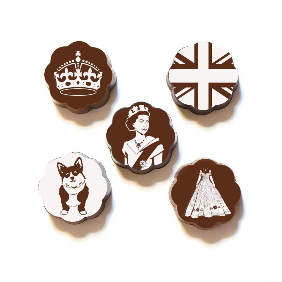QUEEN Elizabeth CHOCOLATES | England British UK Queen Jubilee 70th ...