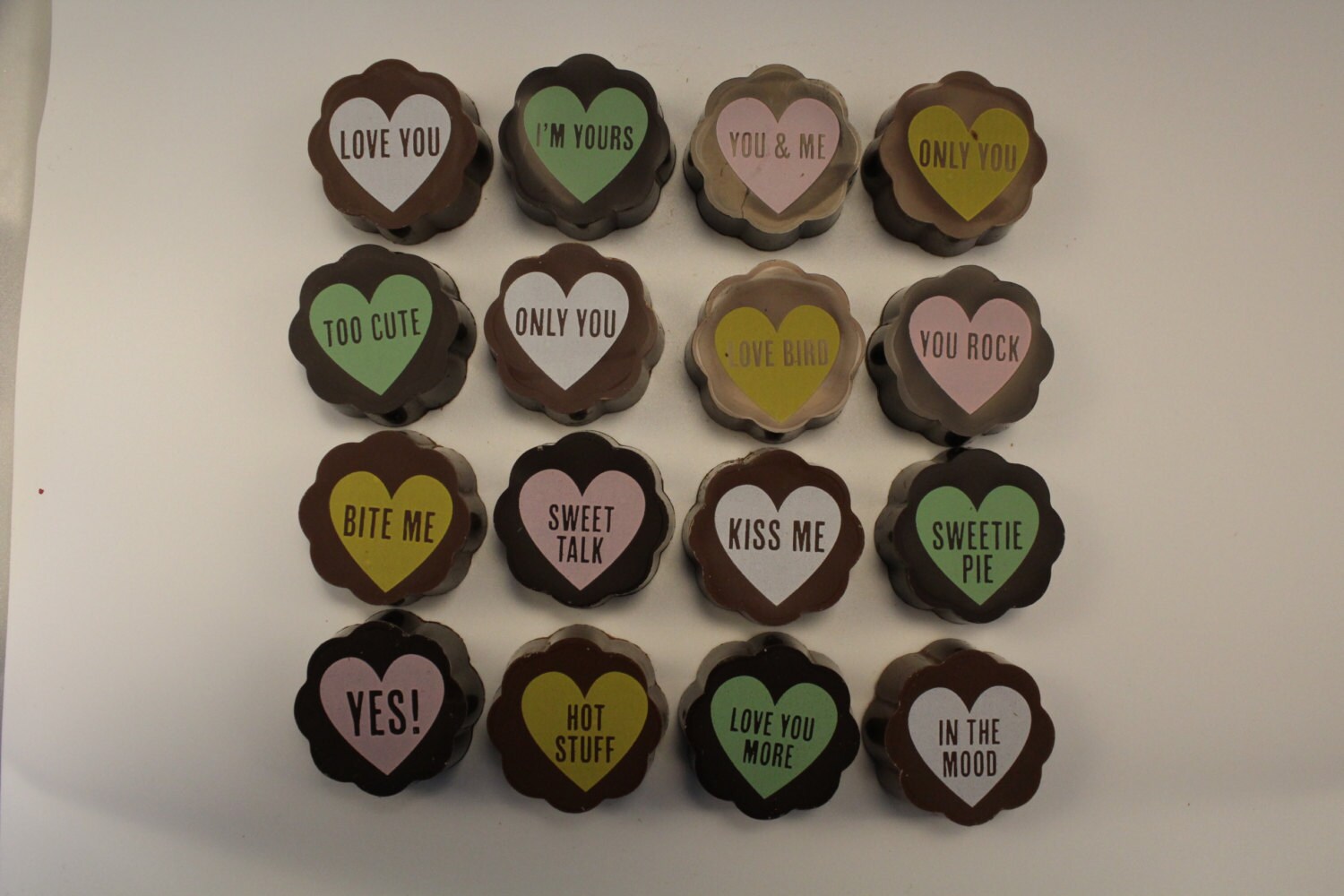 Valentines Day Conversation Hearts - Made by Chouquette - Etsy