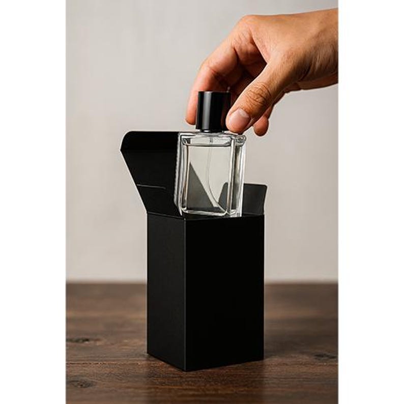Bundle of 5 Perfume Box Dieline Template , Packaging Layout SVG ...