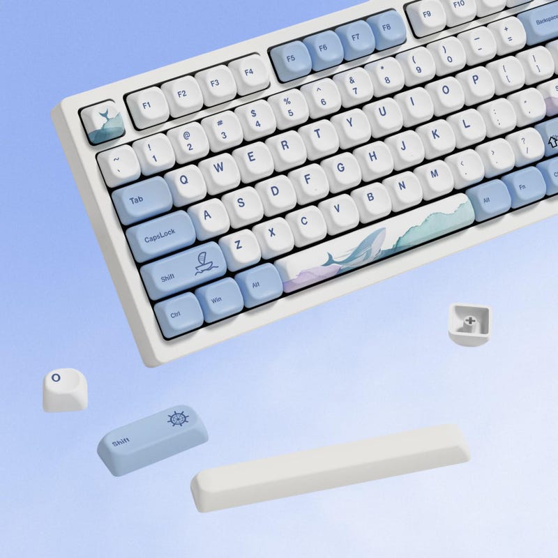 Blue Switch Keycaps - Etsy