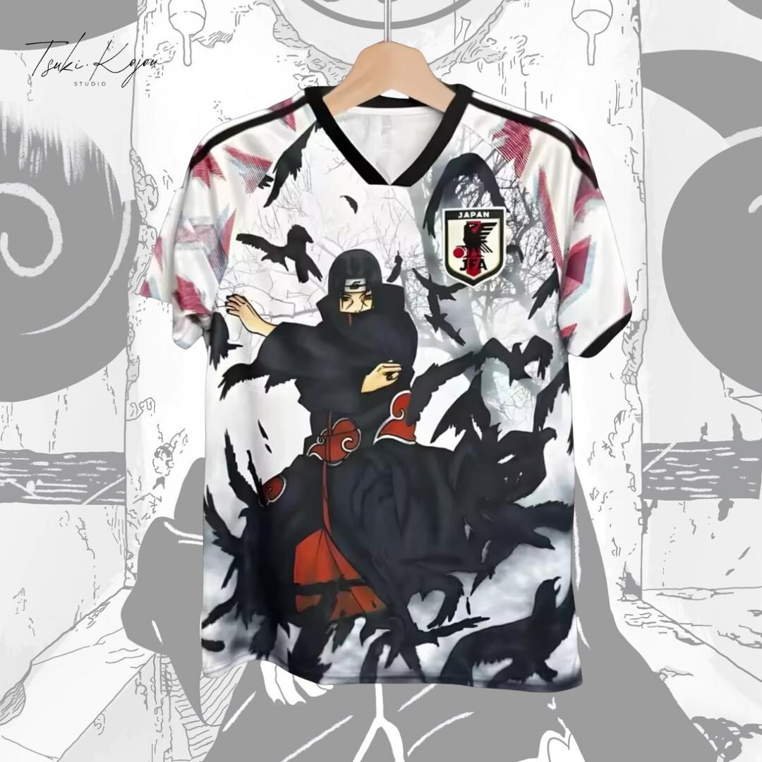 Itachi Japan Soccer Jersey: Uchiha Clan Anime Football Shirt - Etsy